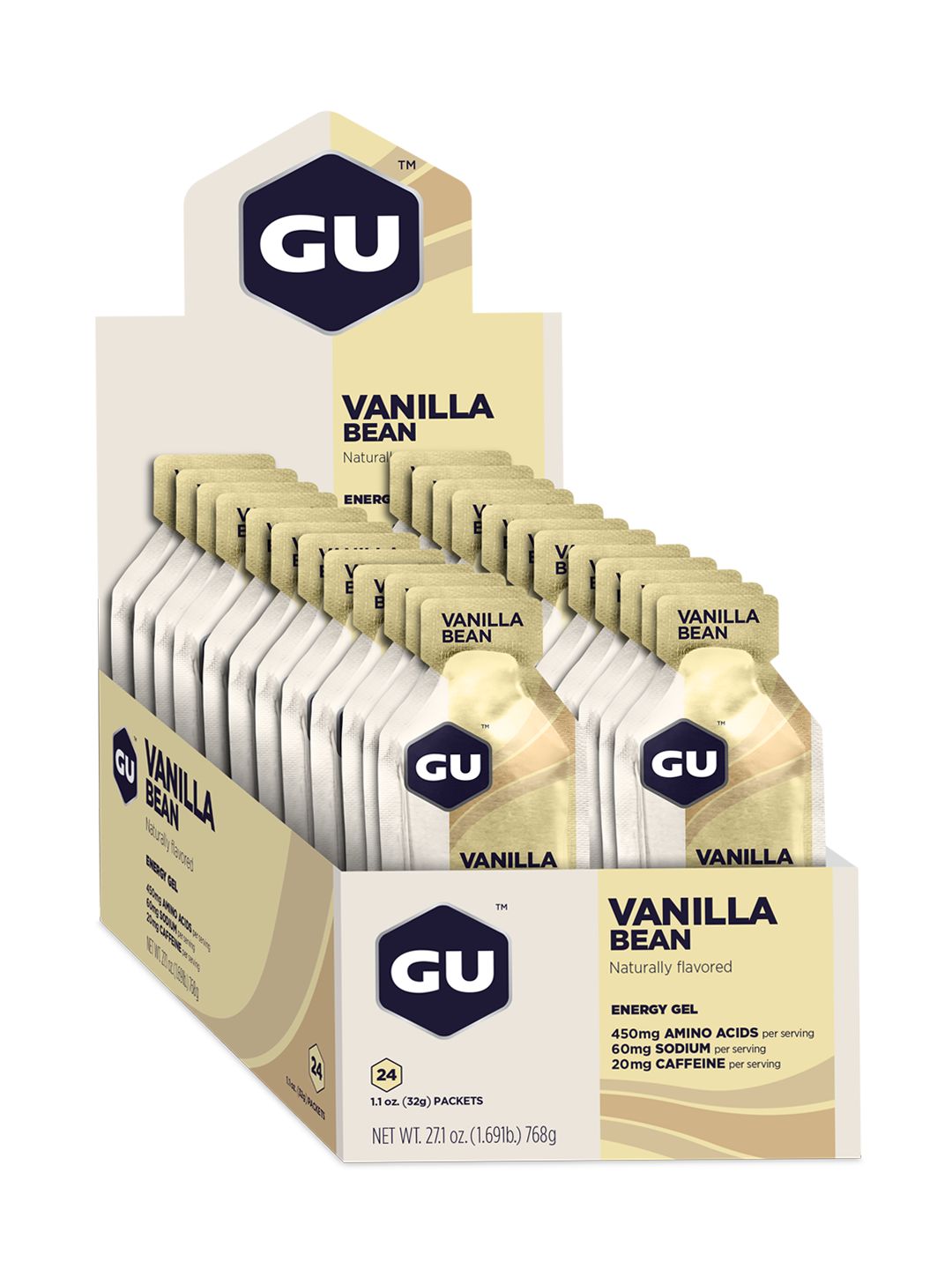 Supplement GU Gel Vanilla 24 Pack - 430373