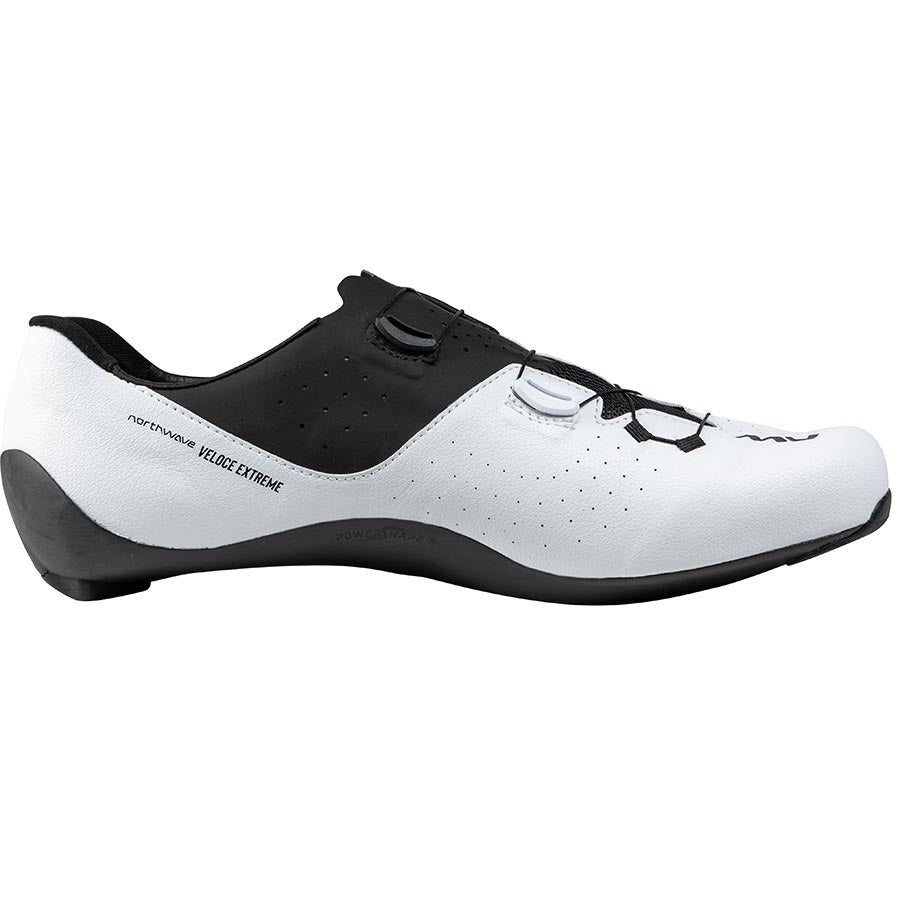 Northwave VELOCE EXTREME Road Shoes White/Black 45 Pair - H460295-45-206