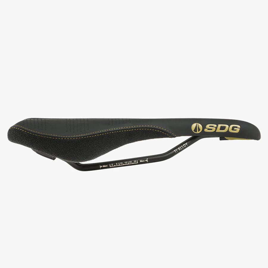 SDG Components Radar Ti-Alloy Saddle 270 x 138mm Unisex 230g Tan - B-SD1513