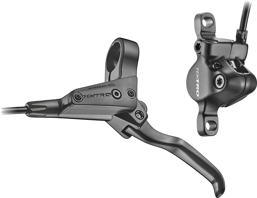 Tektro HD-M280 Disc Brake and Lever - Left Hydraulic Post Mount Black ...