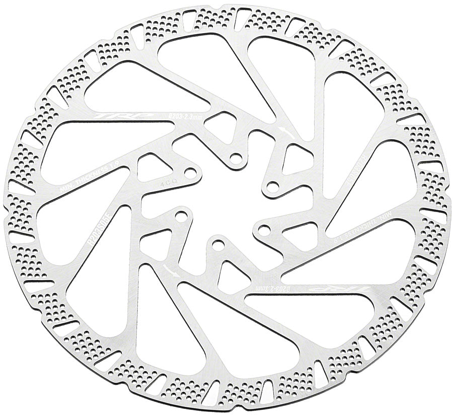 TRP S05E Race Disc Brake Rotor - 203mm 6-Bolt 2.3mm Rust Blocker ...