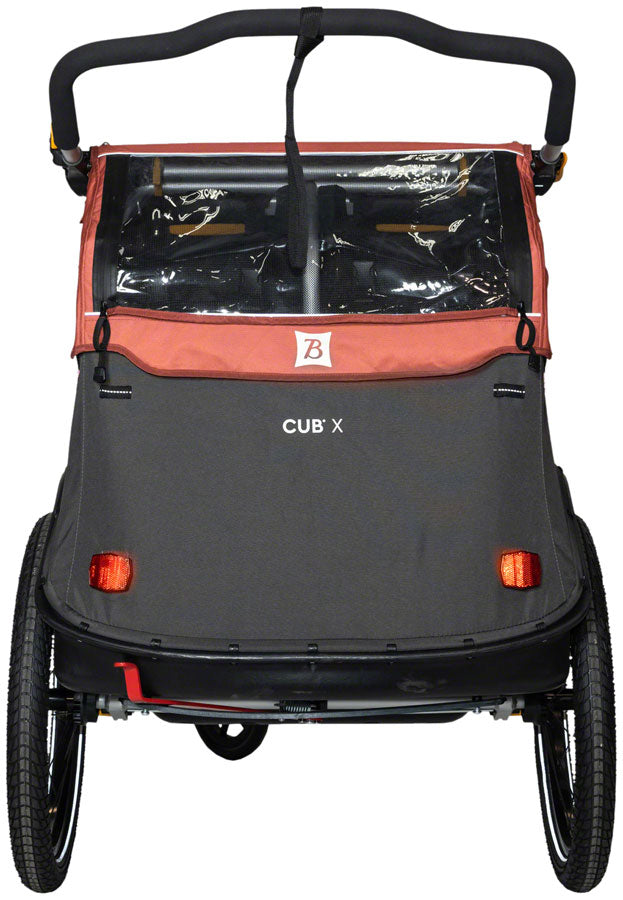 Burley Cub X Child Trailer - Double Sandstone Red - BT0058