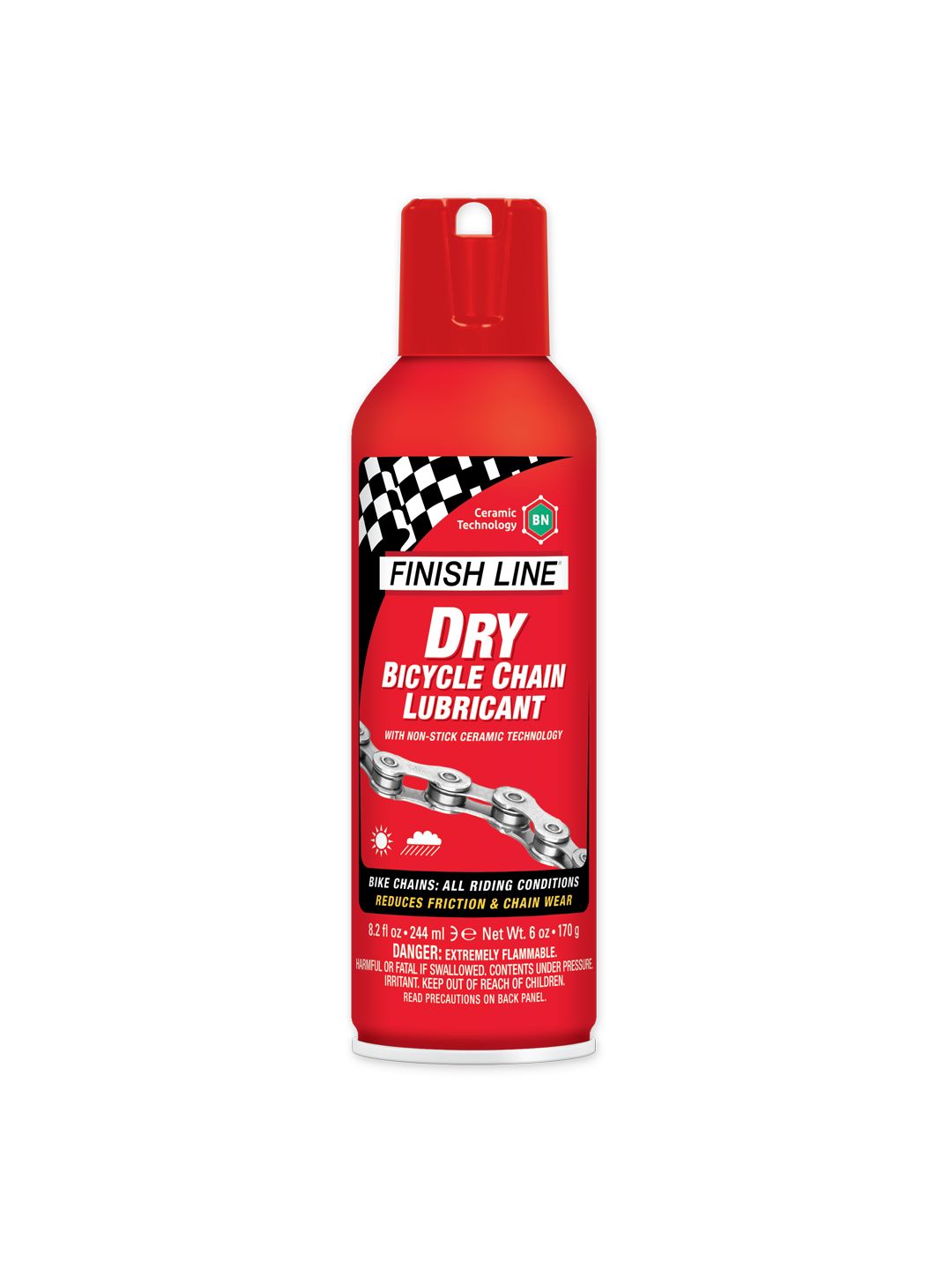 Lubricant Finish Line Dry Ceramic Aerosol 8oz - 5307349