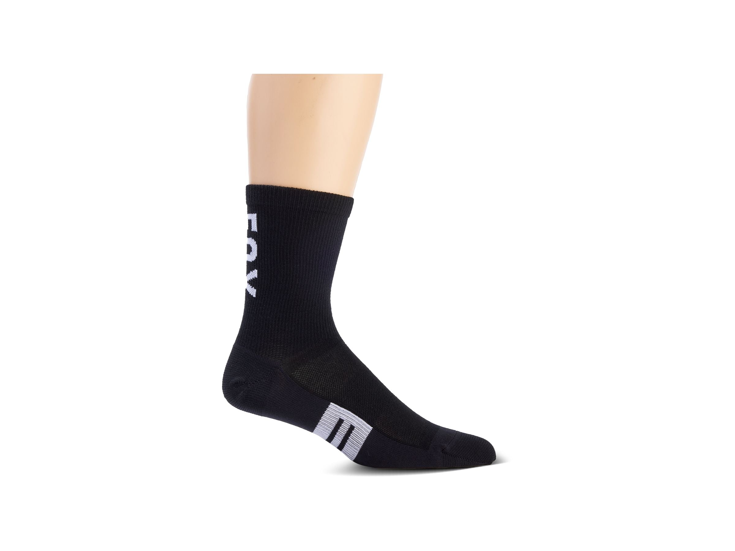 Sock Fox Racing 24 Flexair Merino 6 Small/Medium Black - 5325308