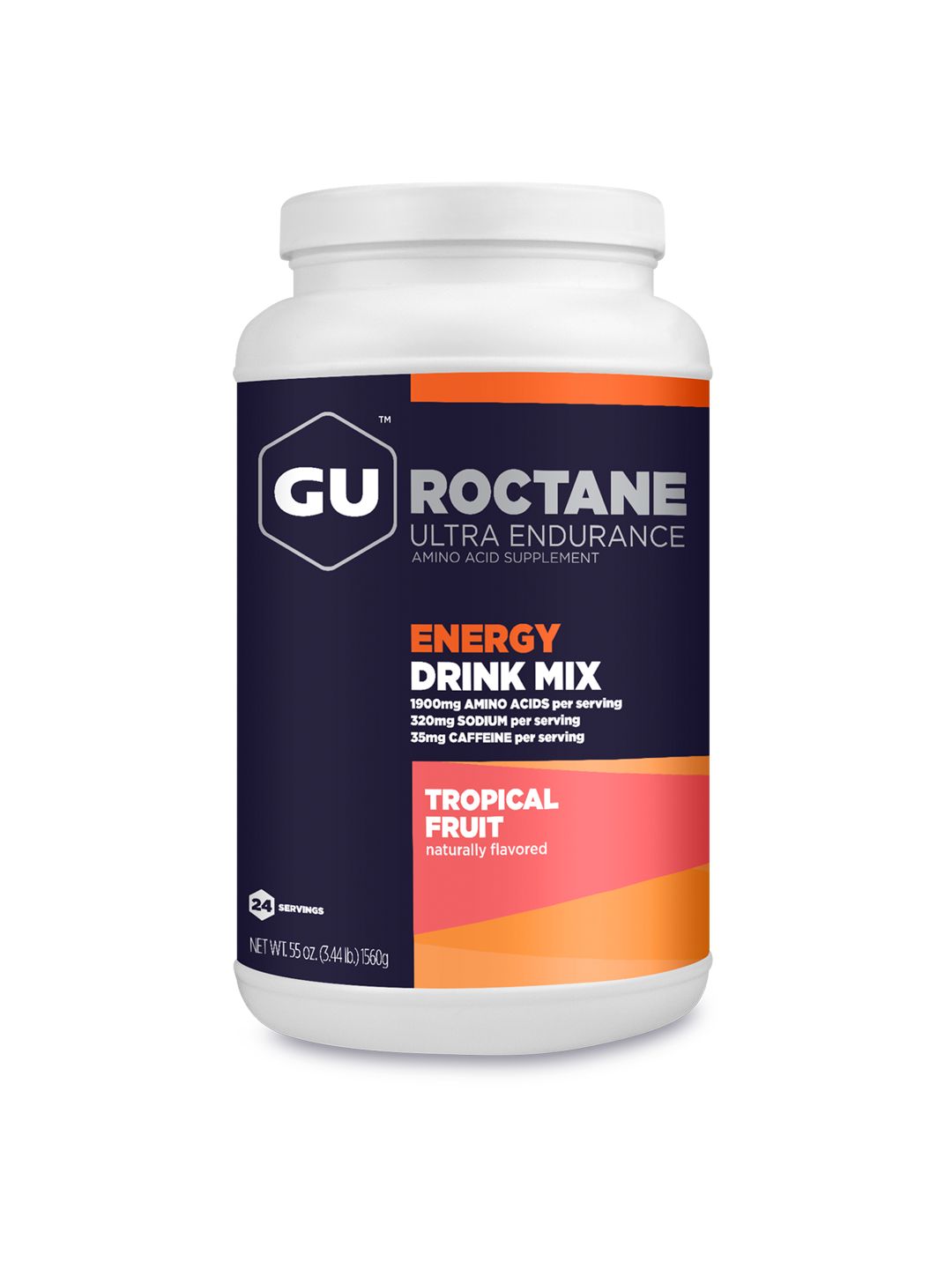 Supplement GU Roctane Tropical Fruit Can 24 Serving - 528965
