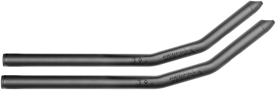 Profile Design 39a Aluminum Aerobar Extensions - Aluminum 400mm Black ...