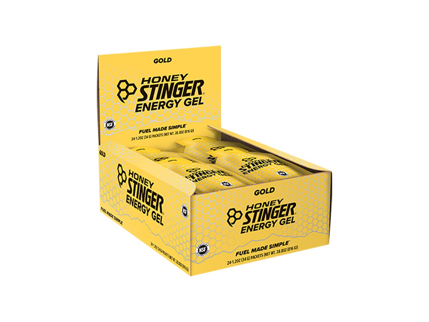Supplement Honey Stinger Organic Gold Yellow Box 24 - 513872