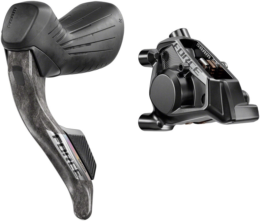 SRAM Force eTap AXS Upgrade Kit - Right Left HRD Shift/Brake Levers Flat Mount Calipers ...