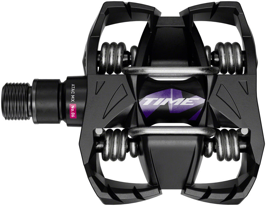 Time MX 6 Pedals - Dual Sided Clipless with Platform Aluminum 9/16 ...