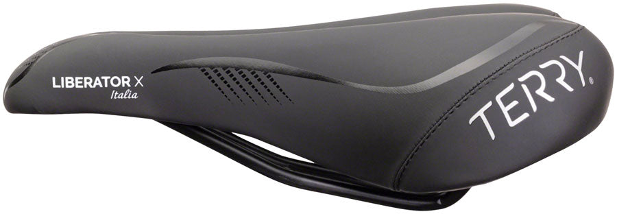Terry Liberator X Saddle - Steel Black Womens Italia - B-TR2750