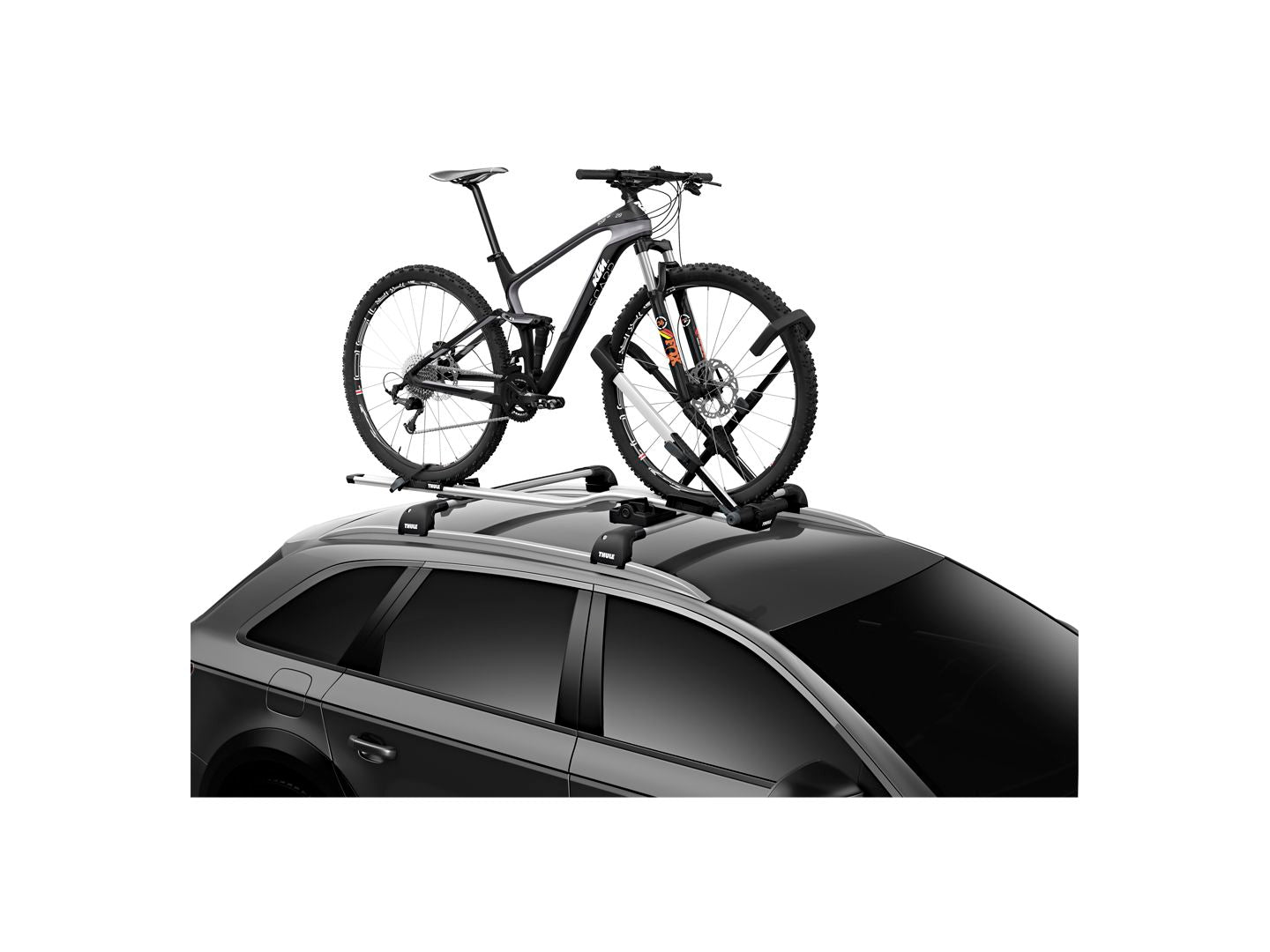 Car Rack Thule UpRide Roof Tray Silver/Black - 5292794