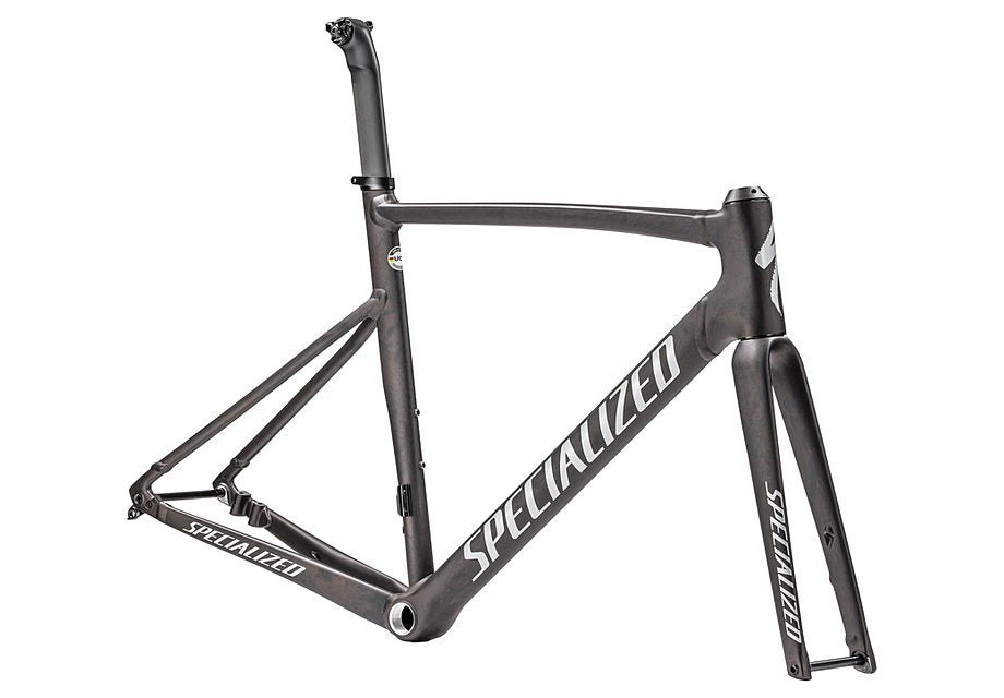 Specialized allez sprint frmset satin metallic dark navy + rusted red ...