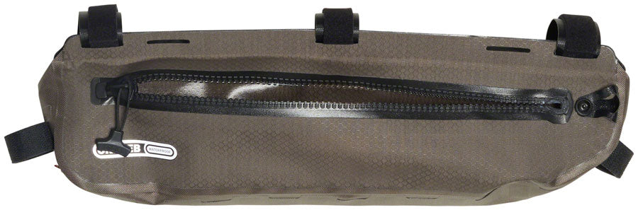 Ortlieb Bike Packing Toptube Frame Pack - 4 Liter Dark Sand - BG0641