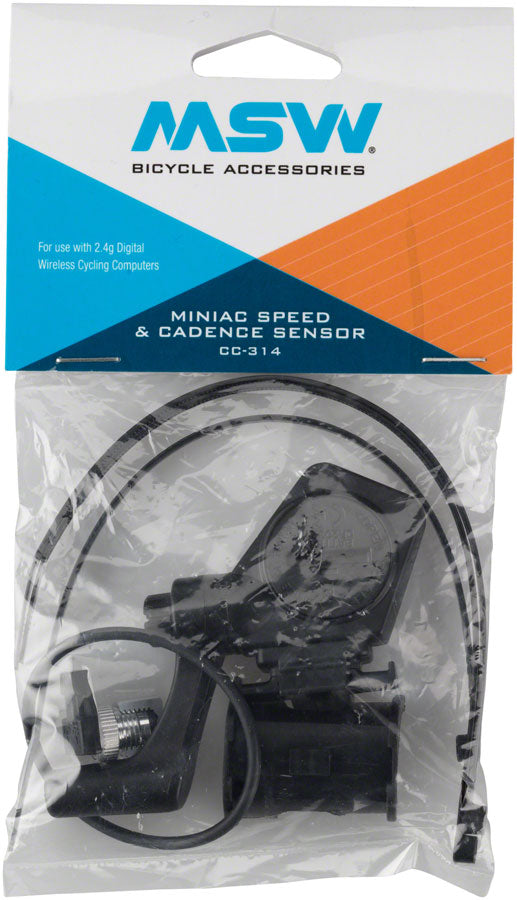 MSW Miniac Wireless Speed and Cadence Sensor - EC3701