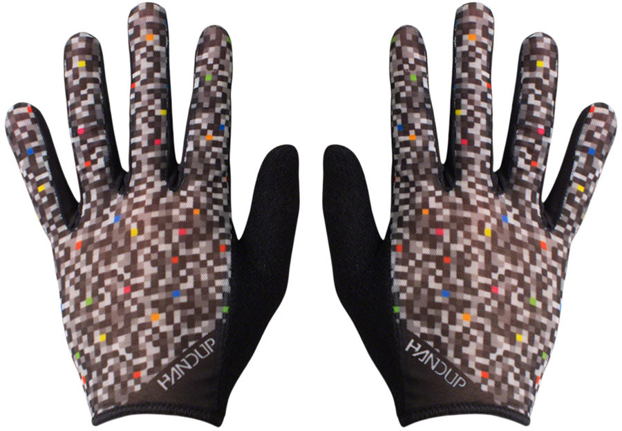 Handup Vented Gloves - Pixelated Full Finger Small - GL00629